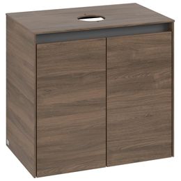 Villeroy & Boch Villeroy & Boch Waschtischunterschrank Collaro 600x548x380mm 2trg. Waschbecken mittig Arizona Oak C15000VH