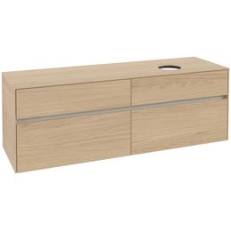 Villeroy & Boch Villeroy & Boch Waschtischunterschrank Collaro C051 1600x548x 500mm 4 Ausz. Waschbecken re Nordic Oa C05100VJ