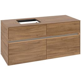 Villeroy & Boch Villeroy & Boch Waschtischunterschrank Collaro C129B0 1200x548x500mm mit Beleuchtung Kansas Oak C129B0RH