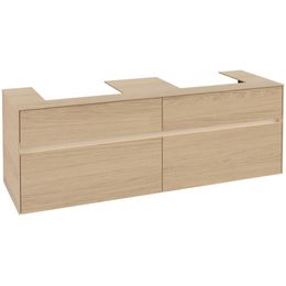 Villeroy & Boch Villeroy & Boch Waschtischunterschrank Collaro C021B0 1600x548x500mm mit Beleuchtung C021B0VJ