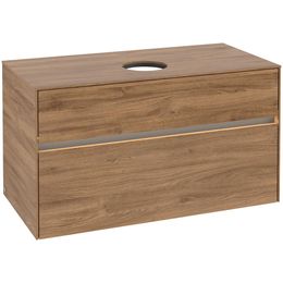Villeroy & Boch Villeroy & Boch Waschtischunterschrank Collaro C038B0 1000x548x500mm mit Beleuchtung C038B0RH