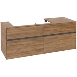 Villeroy & Boch Villeroy & Boch Waschtischunterschrank Collaro C08900 1400x548x500mm C08900RH