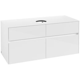 Villeroy & Boch Villeroy & Boch Waschtischunterschrank Collaro C041 1200x548x500mm 4 Ausz. Waschtisch m.tig Glossy W C04100DH