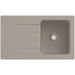 Villeroy & Boch Villeroy & Boch Einbausp&uuml;le Architectura 50 860x510mm Ablgarn. aus Keramik Almond cplus, 335001AM 335001AM