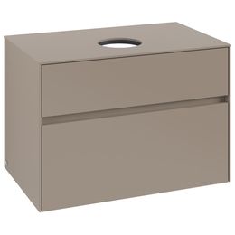 Villeroy & Boch Villeroy & Boch Waschtischunterschrank Collaro C03700 800x548 x500mm 2 Ausz. Waschbecken mittig Ta C03700VM