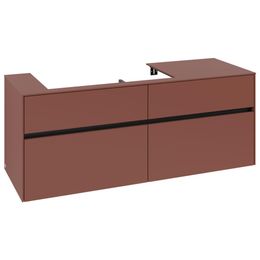 Villeroy & Boch Villeroy & Boch Waschtischunterschrank Collaro C089B0 1400x548x500mm m. Bel. 4 Ausz. Waschtisch li W C089B0AH