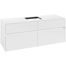 Villeroy & Boch Villeroy & Boch Waschtischunterschrank Collaro C13100 1400x548x500mm Glossy White C13100DH
