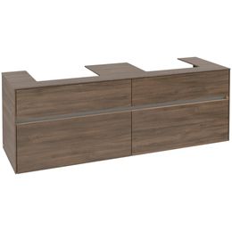 Villeroy & Boch Villeroy & Boch Waschtischunterschrank Collaro C021B0 1600x548x500mm mit Beleuchtung C021B0VH