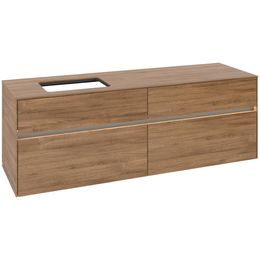 Villeroy & Boch Villeroy & Boch Waschtischunterschrank Collaro C121B0 1600x548x500mm mit Beleuchtung Kansas Oak C121B0RH