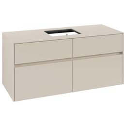 Villeroy & Boch Villeroy & Boch Waschtischunterschrank Collaro C128B0 1200x548x500mm m. Bel. 4 Ausz. Waschtisch mitt C128B0VN