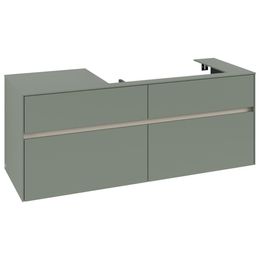 Villeroy & Boch Villeroy & Boch Waschtischunterschrank Collaro C090B0 1400x548x500mm m. Bel. 4 Ausz. Waschtisch re S C090B0AF