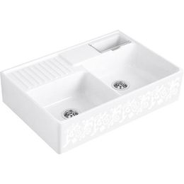 Villeroy & Boch Villeroy & Boch Sp&uuml;lstein Doppelbecken 632391, 632391KT 632391KT