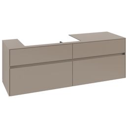 Villeroy & Boch Villeroy & Boch Waschtischunterschrank Collaro C026B0 1600x548x500mm m. Bel. 4 Ausz. Waschtisch li T C026B0VM