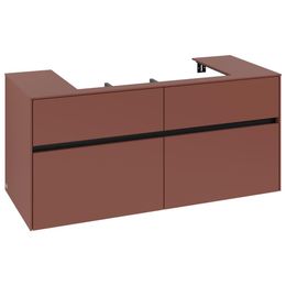Villeroy & Boch Villeroy & Boch Waschtischunterschrank Collaro C087B0 1200x548x500mm m. Bel. 4 Ausz. Waschtisch mitt C087B0AH