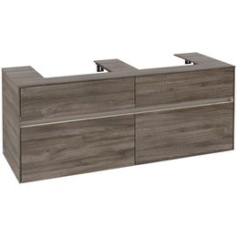 Villeroy & Boch Villeroy & Boch Waschtischunterschrank Collaro C076B0 1400x548x500mm mit Beleuchtung C076B0RK