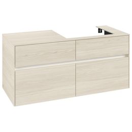 Villeroy & Boch Villeroy & Boch Waschtischunterschrank Collaro C083B0 1200x548x500mm m. Bel. 4 Ausz. Waschtisch re W C083B0AA