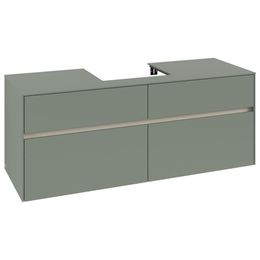 Villeroy & Boch Villeroy & Boch Waschtischunterschrank Collaro C073B0 1400x548x500mm m. Bel. 4 Ausz. Waschtisch mitt C073B0AF