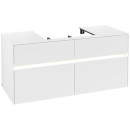 Villeroy & Boch Villeroy & Boch Waschtischunterschrank Collaro C081B0 1200x548x500mm mit Beleuchtung C081B0MS