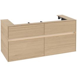 Villeroy & Boch Villeroy & Boch Waschtischunterschrank Collaro C091B0 1200x548x500mm mit Beleuchtung C091B0VJ