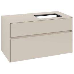 Villeroy & Boch Villeroy & Boch Waschtischunterschrank Collaro C11100 1000x548x500mm 2 Ausz. Waschtisch re Cashmere C11100VN