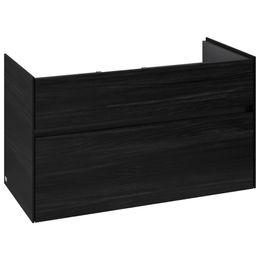 Villeroy & Boch Villeroy & Boch Waschtischunterschrank Collaro 954x546x444mm 2 Ausz. Waschbecken mittig Black Oak C01100AB