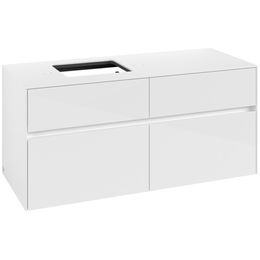 Villeroy & Boch Villeroy & Boch Waschtischunterschrank Collaro C12900 1200x548x500mm Glossy White C12900DH