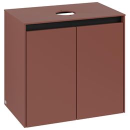 Villeroy & Boch Villeroy & Boch Waschtischunterschrank Collaro 600x548x380mm m. Bel. 2trg. Waschbecken mittig Wine C150B0AH
