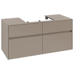 Villeroy & Boch Villeroy & Boch Waschtischunterschrank Collaro C081B0 1200x548x500mm m. Bel. 4 Ausz. Waschtisch mitt C081B0VM