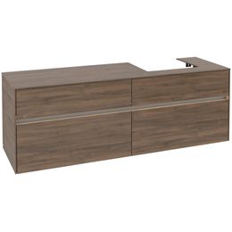Villeroy & Boch Villeroy & Boch Waschtischunterschrank Collaro C079B0 1600x548x500mm mit Beleuchtung C079B0VH