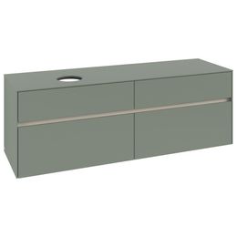 Villeroy & Boch Villeroy & Boch Waschtischunterschrank Collaro C05000 1600x548x500mm 4 Ausz. Waschtisch li Soft Gree C05000AF
