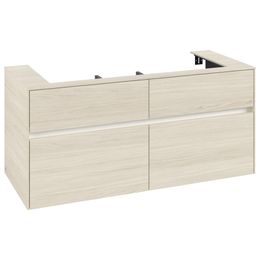 Villeroy & Boch Villeroy & Boch Waschtischunterschrank Collaro C091B0 1200x548x500mm m. Bel. 4 Ausz. Waschtisch mitt C091B0AA