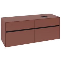 Villeroy & Boch Villeroy & Boch Waschtischunterschrank Collaro C047B0 1400x548x500mm m. Bel. 4 Ausz. Waschtisch re W C047B0AH