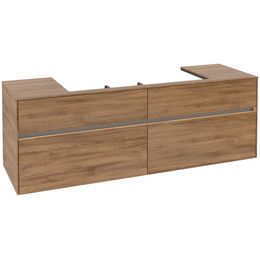 Villeroy & Boch Villeroy & Boch Waschtischunterschrank Collaro C031B0 1600x548x500mm mit Beleuchtung C031B0RH