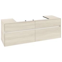 Villeroy & Boch Villeroy & Boch Waschtischunterschrank Collaro C03100 1600x548x500mm 4 Ausz. Waschtisch mittig White C03100AA