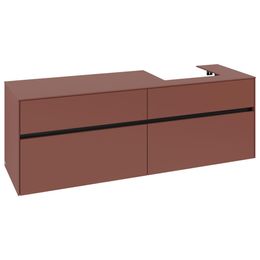 Villeroy & Boch Villeroy & Boch Waschtischunterschrank Collaro C079B0 1600x548x500mm m. Bel. 4 Ausz. Waschtisch re W C079B0AH