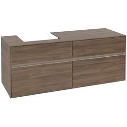 Villeroy & Boch Villeroy & Boch Waschtischunterschrank Collaro C074B0 1400x548x500mm mit Beleuchtung C074B0VH