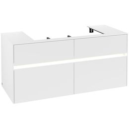 Villeroy & Boch Villeroy & Boch Waschtischunterschrank Collaro C087B0 1200x548x500mm mit Beleuchtung C087B0MS