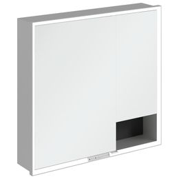 Villeroy & Boch Villeroy & Boch Einbau-Spiegelschrank My View+ A48280 800x750x167mm m. Bel. Volcano Black A48280VL