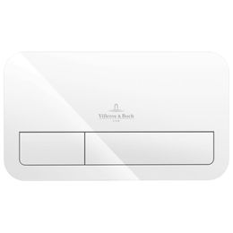 Villeroy & Boch Villeroy & Boch Bet&auml;tigungsplatte ViConnect 92249068, B:253, H:145, T:62mm, Wei&szlig; 92249068
