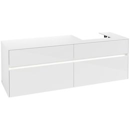Villeroy & Boch Villeroy & Boch Waschtischunterschrank Collaro C079B0 1600x548x500mm mit Beleuchtung C079B0DH