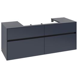 Villeroy & Boch Villeroy & Boch Waschtischunterschrank Collaro C08800 1400x548x500mm 4 Ausz. Waschtisch mittig Marin C08800VQ