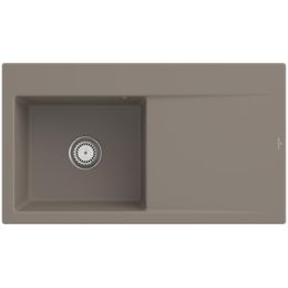 Villeroy & Boch Villeroy & Boch Einbausp&uuml;le Subway Style 50 1000x510mm Ablgarn. IB li aus Keramik Timber cplus, 3352 335201TR