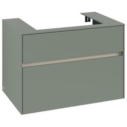Villeroy & Boch Villeroy & Boch Waschtischunterschrank Collaro C08000 800x548x500mm 2 Ausz. Waschtisch mittig Soft G C08000AF