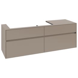 Villeroy & Boch Villeroy & Boch Waschtischunterschrank Collaro C029B0 1600x548x500mm m. Bel. 4 Ausz. Waschtisch li T C029B0VM