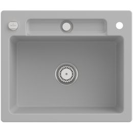 Villeroy & Boch Villeroy & Boch Einbausp&uuml;le Siluet 60 S 600x510mm Exc-Garn. aus TitanCeram Steam cplus, 334602SM 334602SM