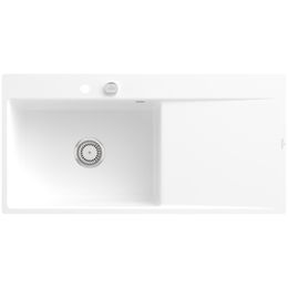 Villeroy & Boch Villeroy & Boch Einbausp&uuml;le Subway Style 60 Flat 1000x510mm Exc-Garn. IB li Keram. Stone White cplus 33622FRW