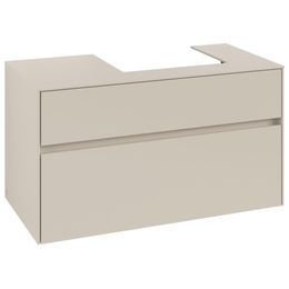 Villeroy & Boch Villeroy & Boch Waschtischunterschrank Collaro C015B0 1000x548x500mm m. Bel. 2 Ausz. Waschtisch re C C015B0VN