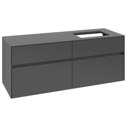 Villeroy & Boch Villeroy & Boch Waschtischunterschrank Collaro C118B0 1400x548x500mm m. Bel. 4 Ausz. Waschtisch re G C118B0VR