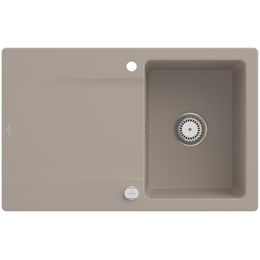Villeroy & Boch Villeroy & Boch Einbausp&uuml;le Siluet 45 800x510mm Exc-Garn. aus TitanCeram, 333402AM 333402AM