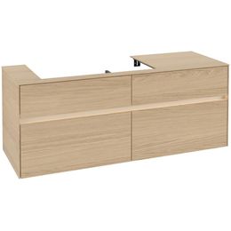 Villeroy & Boch Villeroy & Boch Waschtischunterschrank Collaro C089B0 1400x548x500mm mit Beleuchtung C089B0VJ